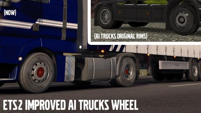 Improved Wheels Mod Series by TKK5050-3Chome - ETS2 mods download