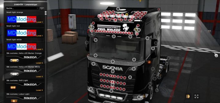 NG/RJL/HRS High Roof Lightbox v1.0 - ETS2 mods | Euro truck simulator 2 ...