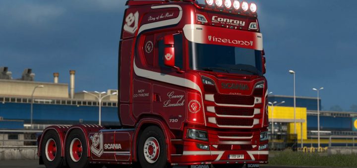 Ristimaa Next Gen Scania S + Tandem Skin - ETS2 mods | Euro truck ...