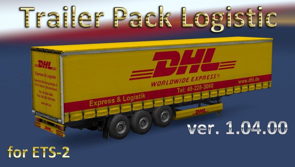 Trailer Package "Logistic" v1.04 [1.30.x] - ETS2 mods download