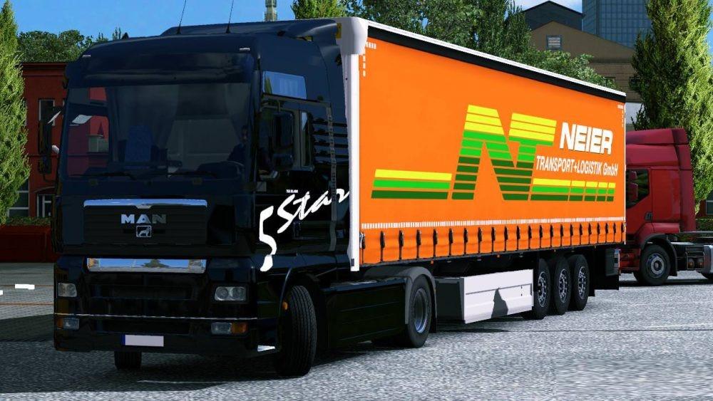 MAN TGA + Wielton Trailer v1.0 (1.30.x) - ETS2 mods download