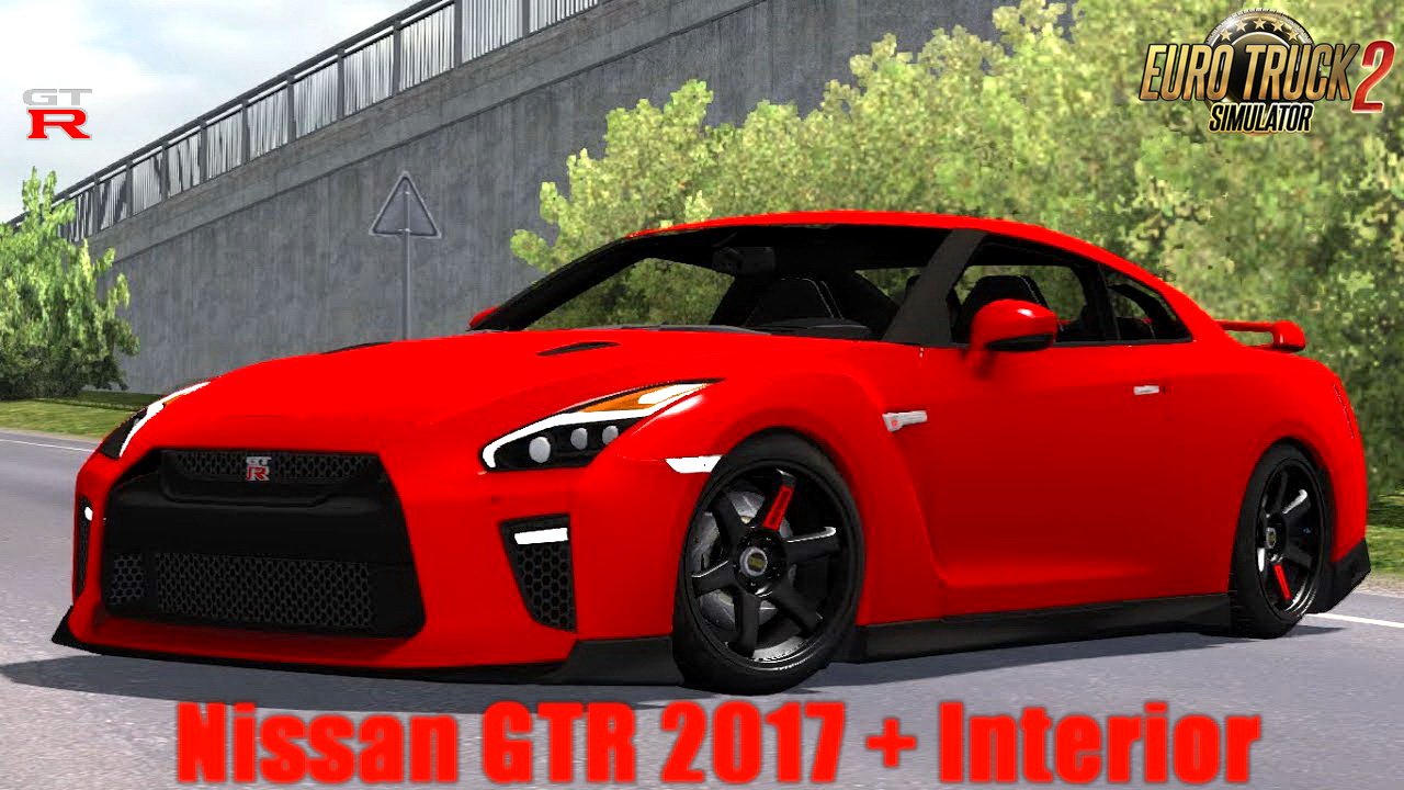 Nissan GTR 2017 v3.0 (upd. 01.06.18) [1.31.x] - ETS2 mods download