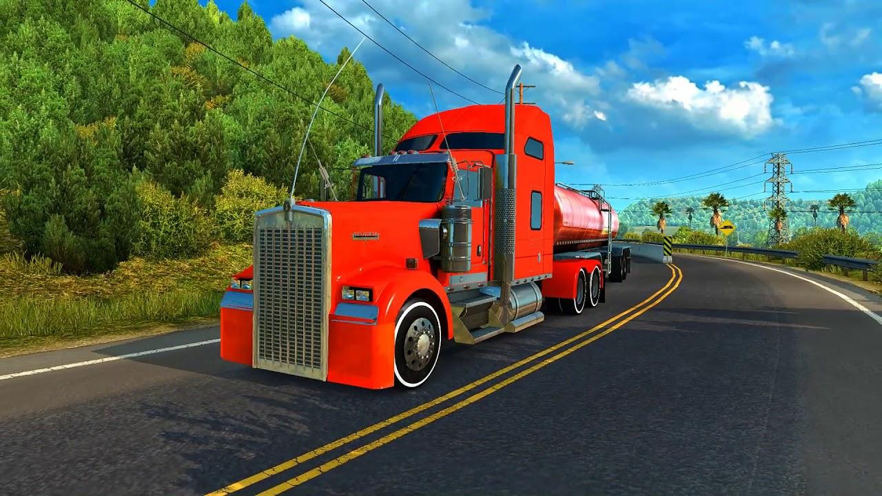 ETS2 Realistic Graphics Reshade 3.4 Red Presets 1.5 |YANRED - ETS2 mods ...