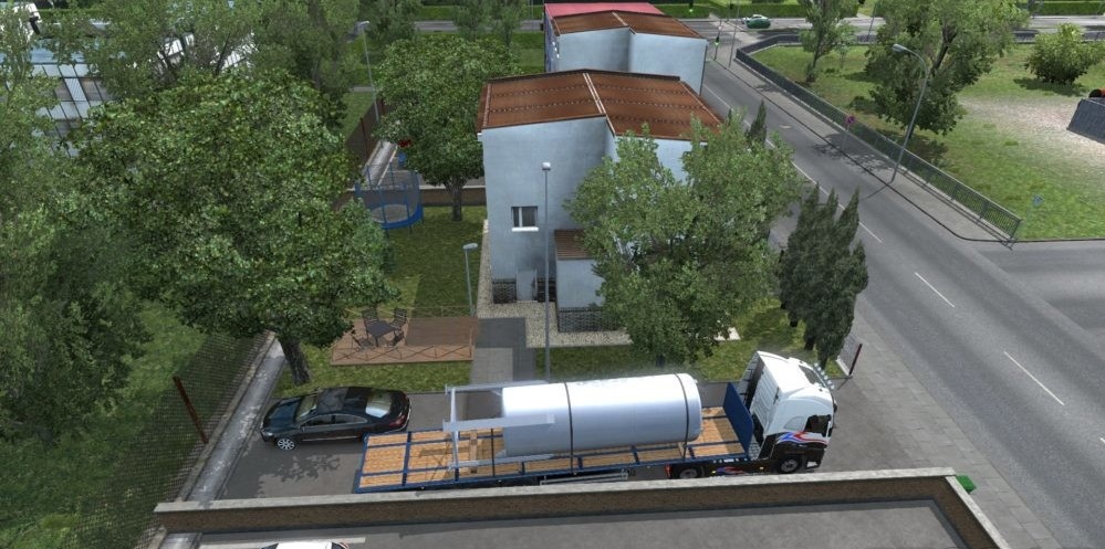 House in Hamburg (D) [1.32.x] - ETS2 mods download