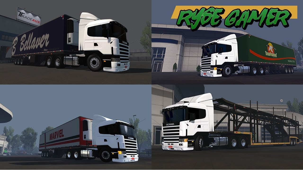 Brazilian Trailer Package v1.4 1.32 - ETS2 mods download