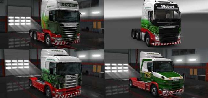 Scania “Geelhoed” Kit [ Skin + Lightbox ] - ETS2 mods | Euro truck ...