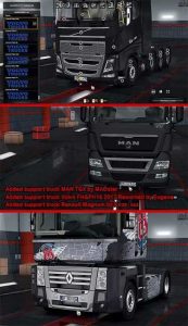 LICENSE PLATE PACK FOR MODIFIED TRUCKS V3.0 - ETS2 mods download