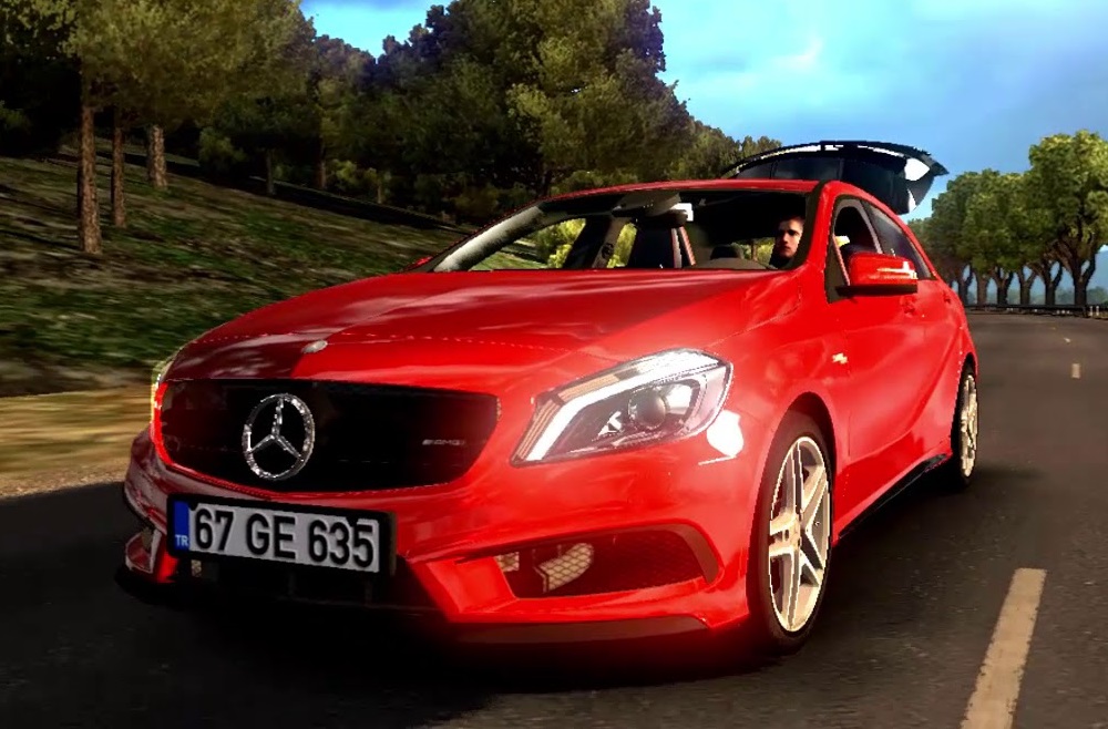 Mercedes Benz A45 V1R2 (1.33.x) - ETS2 mods download