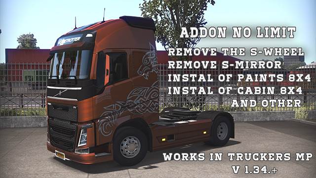 BC-Addon no limit [Works at Truckers MP] - ETS2 mods download