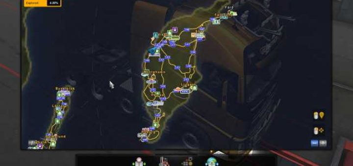 New India Map Mod for ETS2 1.36 to 1.41 - ETS2 mods | Euro truck ...