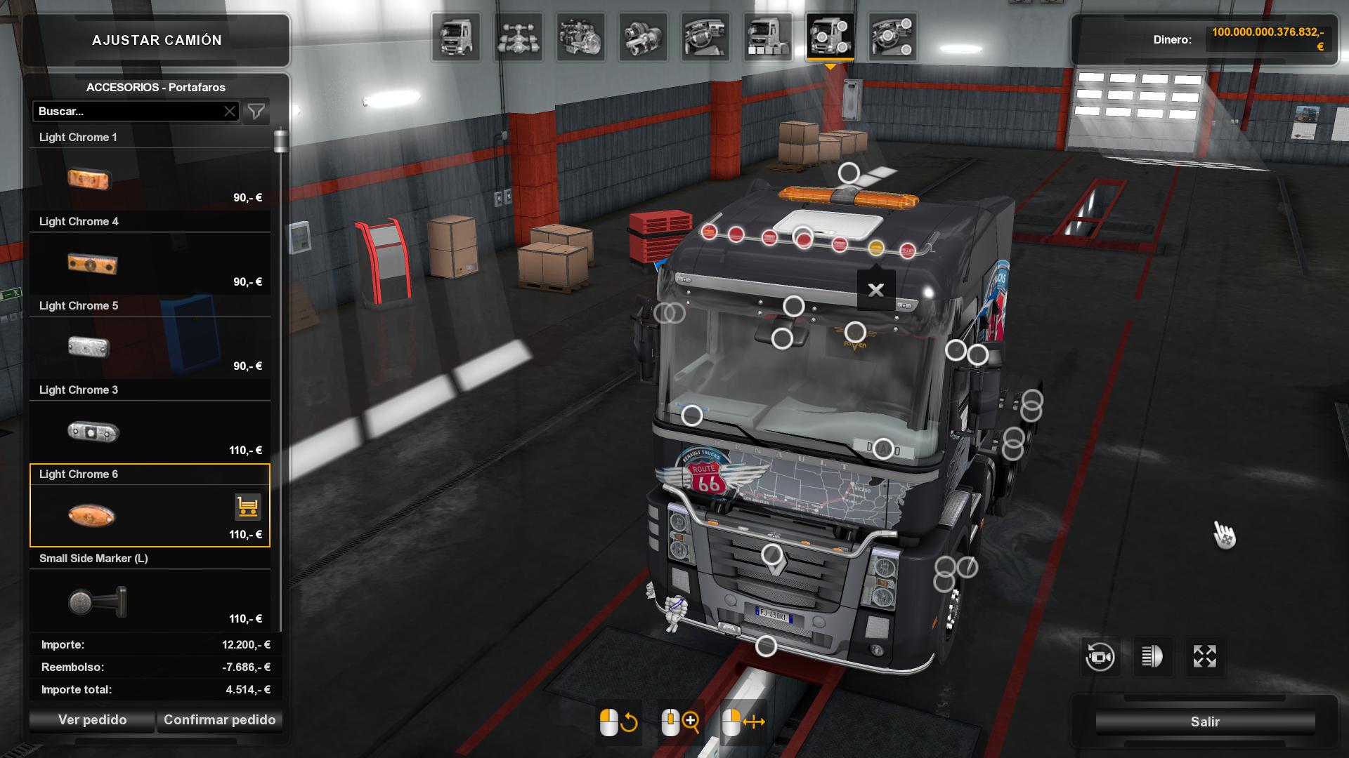 DAF TUNING [ADD LIGHTS IN SLOT] INTAKES [MP & SP] 1.34.X - ETS2 mods ...