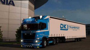 DANNY V.D. HEUVEL STANDALONE SCANIA AND OWNABLE TRAILER V1.0 - ETS2 ...