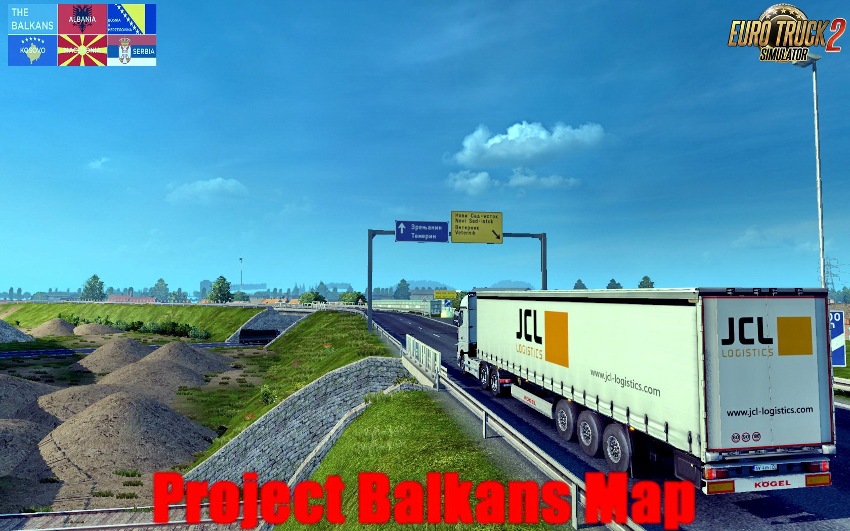 Project Balkans v3.3: ProMods 2.40 Addon (1.34.x) - ETS2 mods download