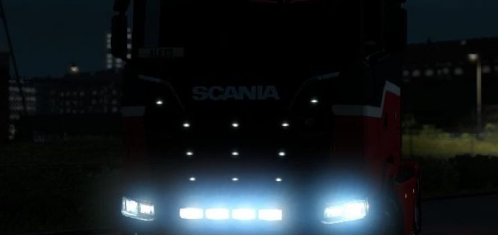LED Trucklight [1.40] - ETS2 mods | Euro truck simulator 2 mods ...