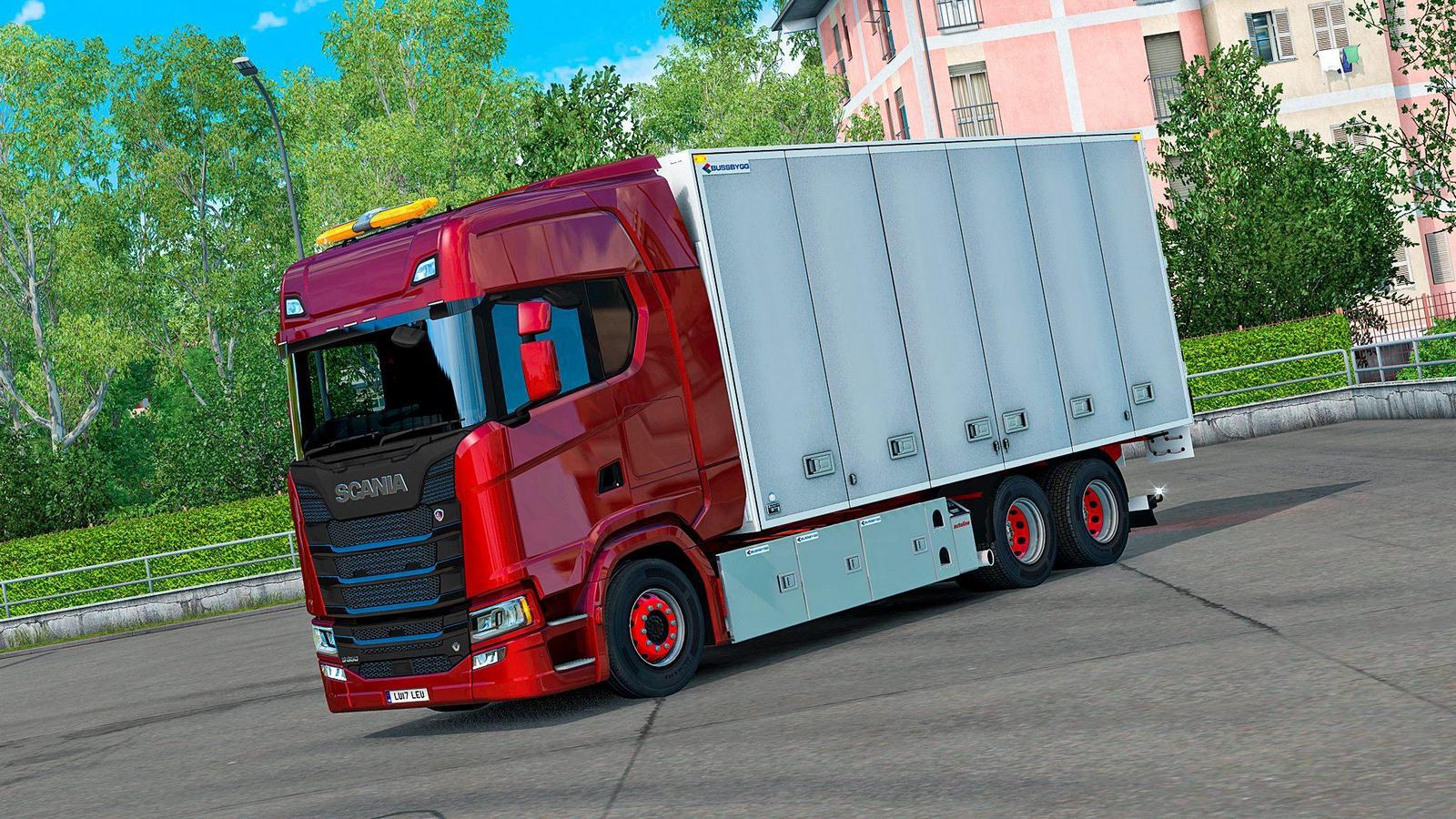 TINTED GLASSES FOR SCANIA 2016 R & S 1.35.X - ETS2 mods download