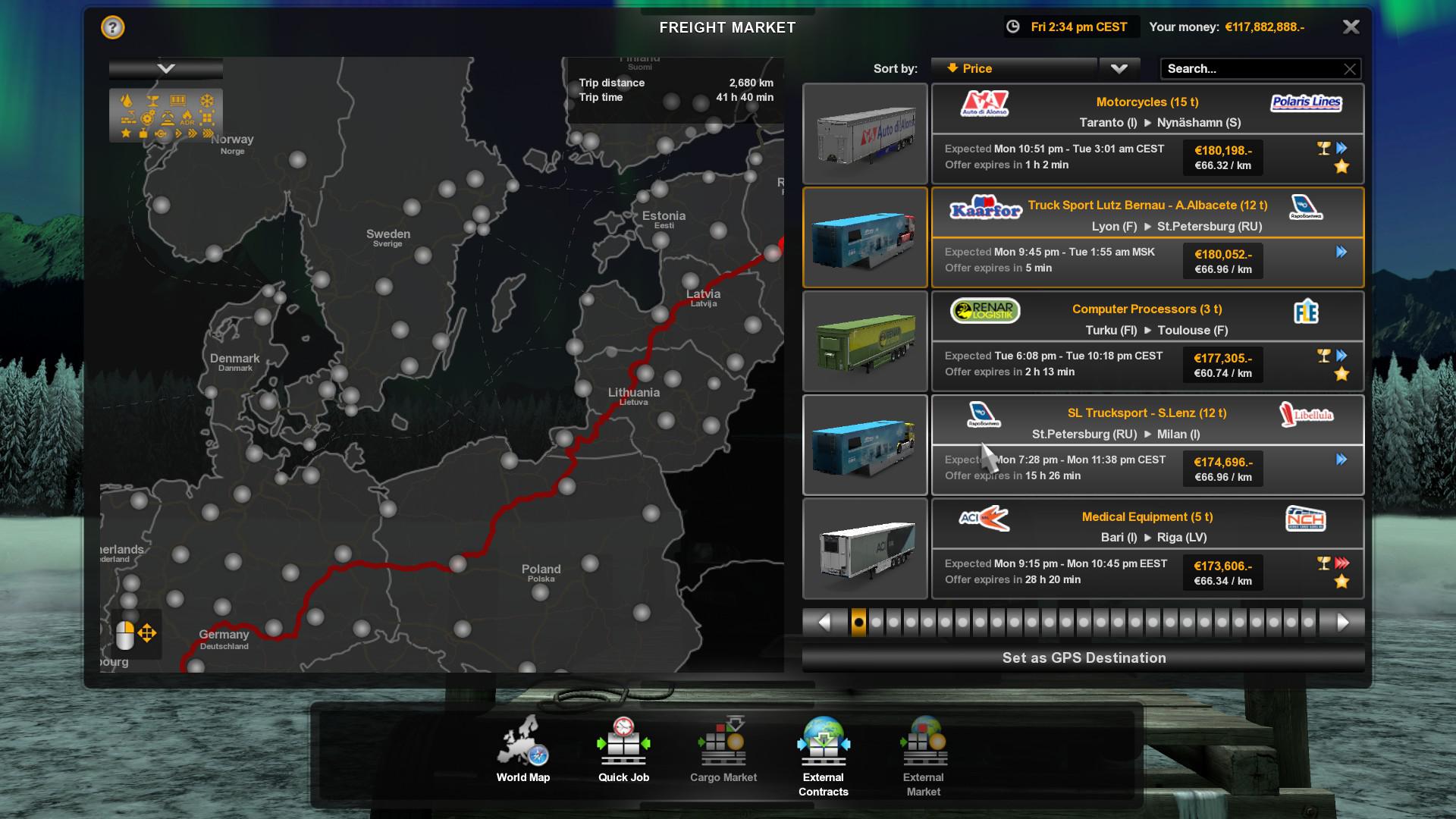 TRUCK RACING TRAILERS IN FREIGHT MARKET 1.35.X - ETS2 mods download