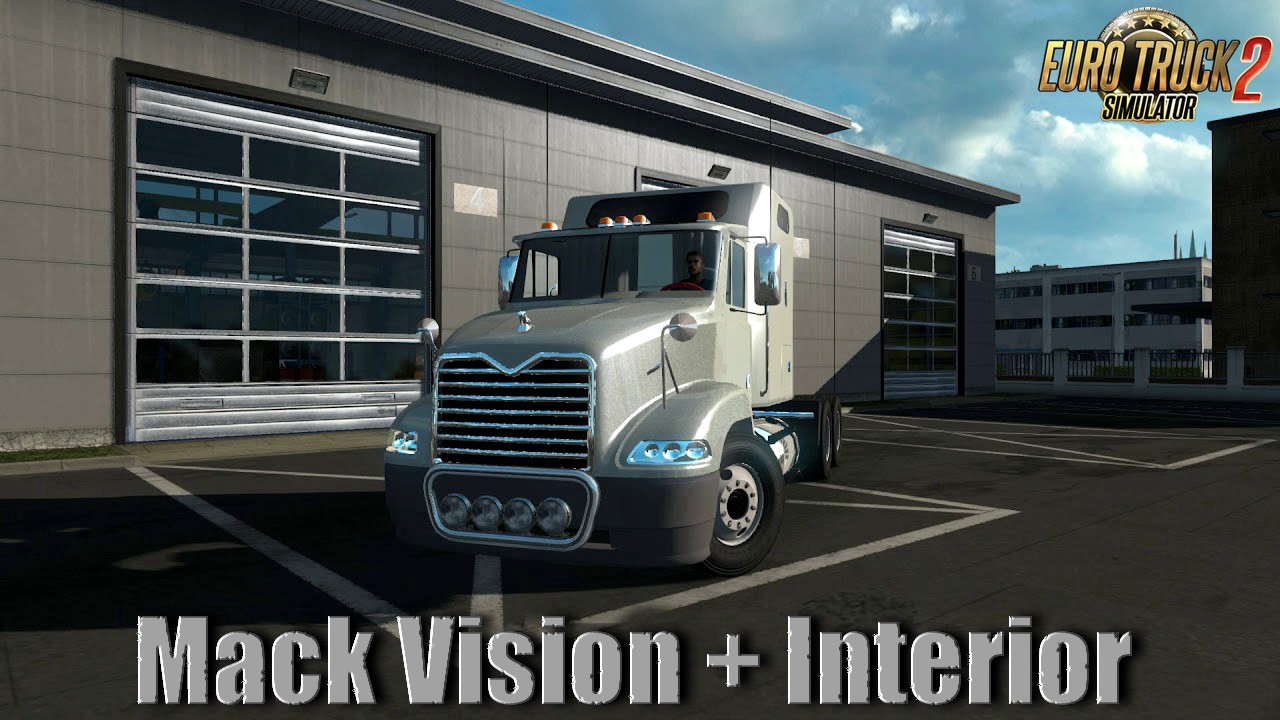 Mack Vision + Interior v1.0 (1.35.x) - ETS2 mods download