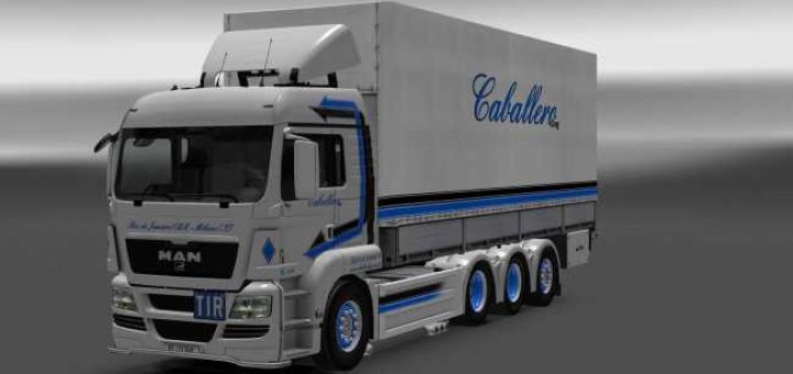 Scania NG S580 V8 Thermo Line Tandem + Trailer v3.0 1.55 - ETS2 mods ...
