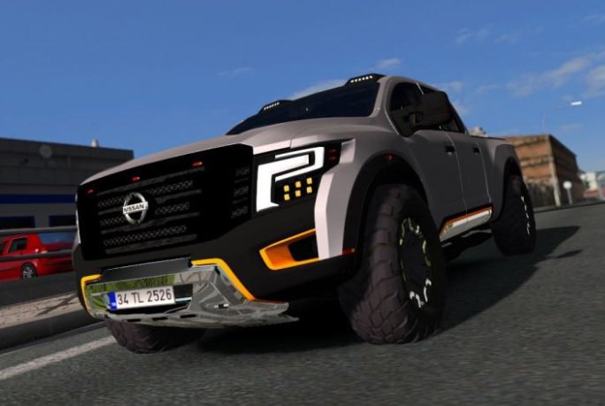 Nissan Titan Warrior v1.0 [1.36.x] - ETS2 mods download