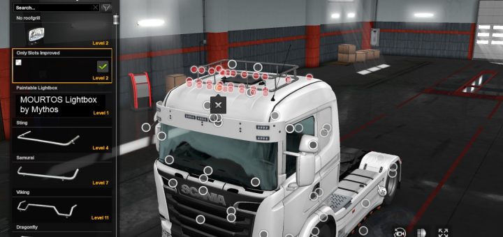 Scania RJL Backwall Logo/ Emblems Pack v1.0 [1.37.x] - ETS2 mods | Euro ...