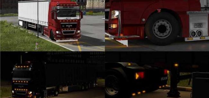 Lazer Lights for TruckersMP v1.0 - ETS2 mods | Euro truck simulator 2 ...
