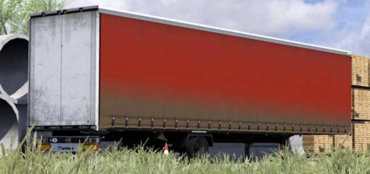 1.36 Vang's open semitrailer with 12 cargoes - ETS2 mods | Euro truck ...