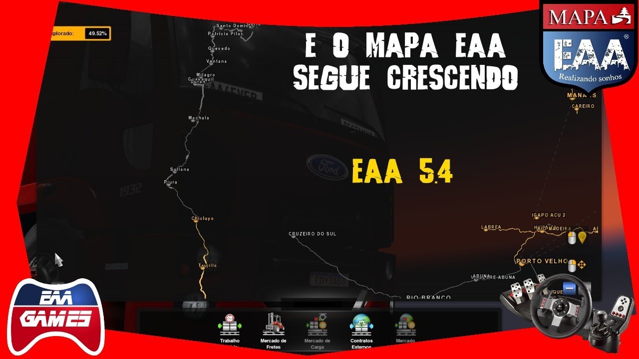 Fix for EAA Map 5.4 to be playable in 1.37 OB v0.2 - ETS2 mods download