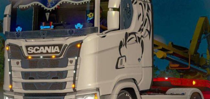 Allelys Heavy Haulage Scania S 8x4 Skin - ETS2 mods | Euro truck ...