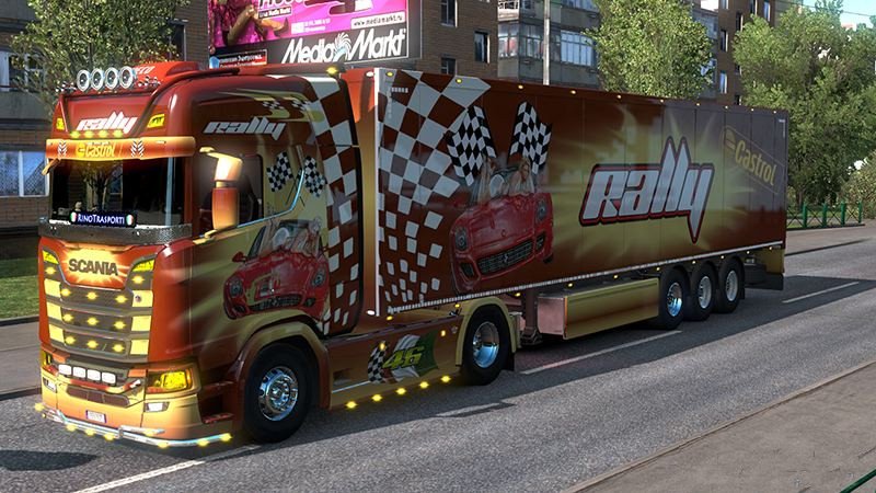 Rally Racing Combo - ETS2 mods download