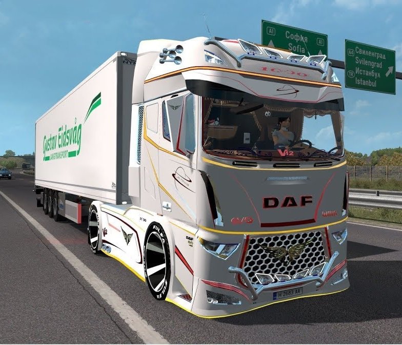 DAF EVO WING V1.7 [1.37.X] - ETS2 mods download