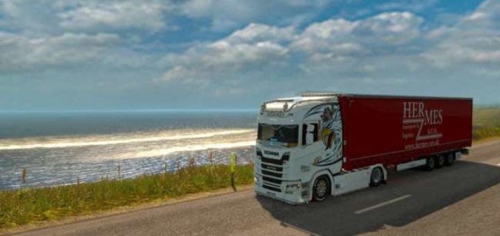 Allelys Heavy Haulage Scania S 8x4 Skin - ETS2 mods | Euro truck ...