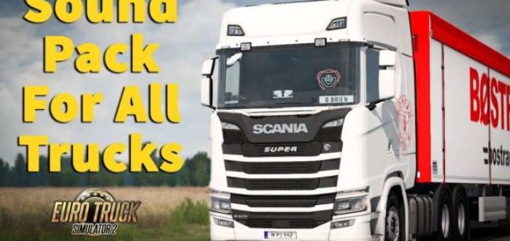 Scania NG DC16 V8 Sound Mod v1.49 - ETS2 mods download