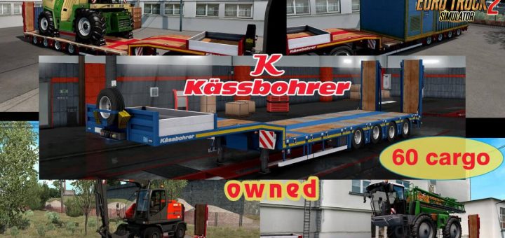 WEEDA D-TEC CONTAINER TRAILER OWNABLE 1.35.x - ETS2 mods | Euro truck ...