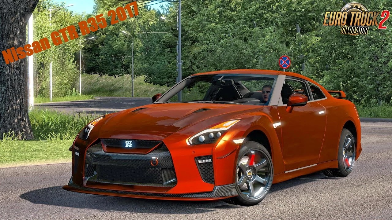 Nissan GTR R35 2017 v2.1 by KadirYagiz (1.38.x) - ETS2 mods download