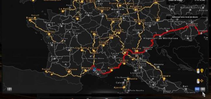 PORTUGAL MAP 1:1 - 1.45 - ETS2 mods | Euro truck simulator 2 mods ...