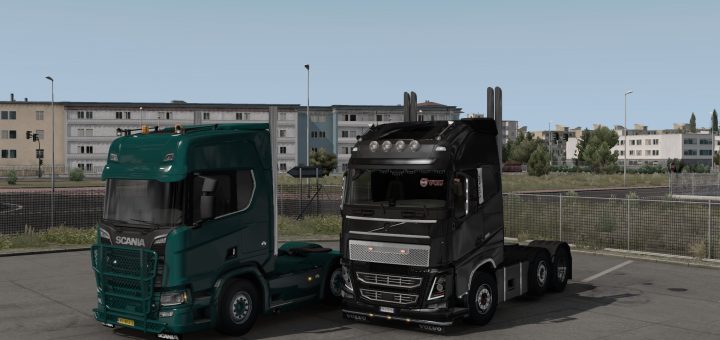 TINTED GLASSES FOR SCANIA 2009 1.35.X - ETS2 mods | Euro truck ...