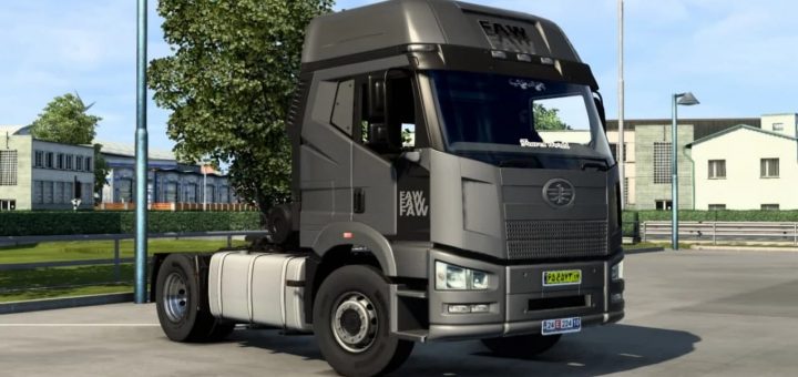 FAW J6P independent data original version - ETS2 mods | Euro truck ...