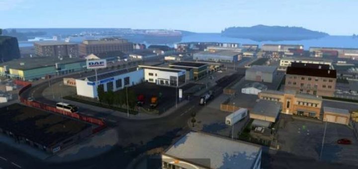 Fikcyjna Polska Addon: Western Poland [1.46] - ETS2 mods | Euro truck ...