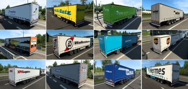 NOOTEBOOM WIND BLADE SPECIAL AND REGULAR TRANSPORT - ETS2 mods | Euro ...