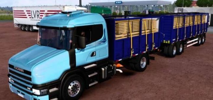 RISTIMAA NEXT GEN SCANIA S + TANDEM SKIN V1.0 - ETS2 mods | Euro truck ...
