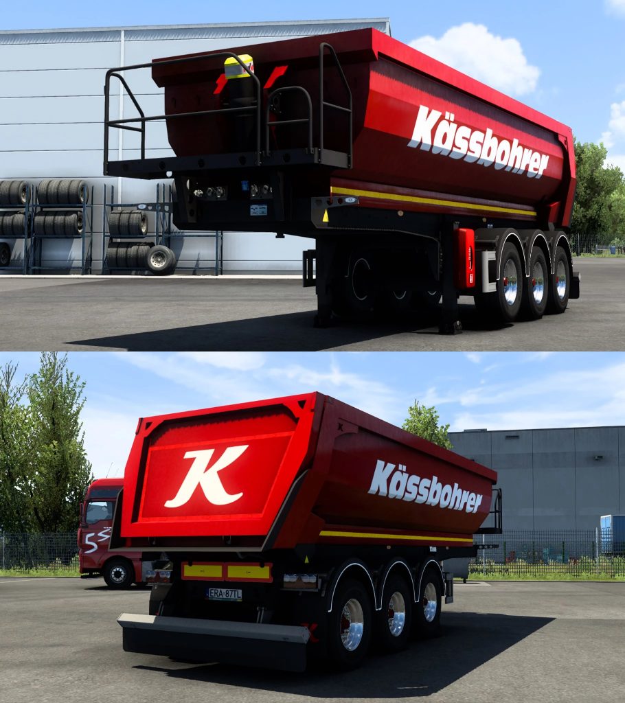 Kässbohrer Tipper [1.42] - ETS2 mods download