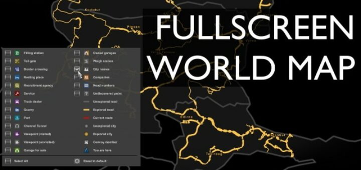 Africa Map Addon v1.47 - ETS2 mods | Euro truck simulator 2 mods ...