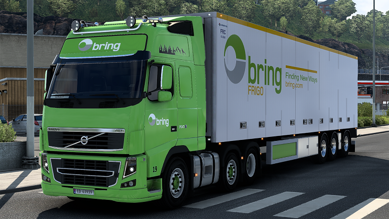 Volvo Fh3 Bring Skin - ETS2 mods download