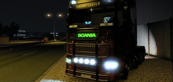 LED Trucklight v13.0 [1.43] - ETS2 mods | Euro truck simulator 2 mods ...