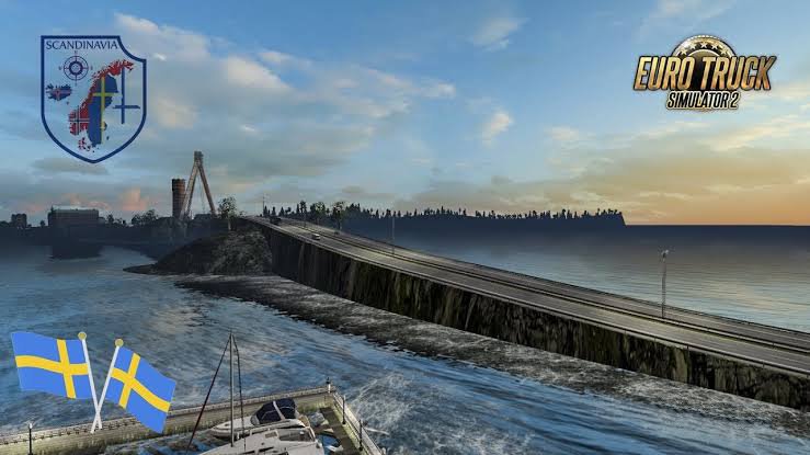 Swedish Islands Map v1.13 - 1.44 - ETS2 mods download