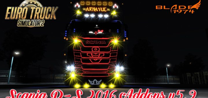 JB Light Pack v1.53 - ETS2 mods download