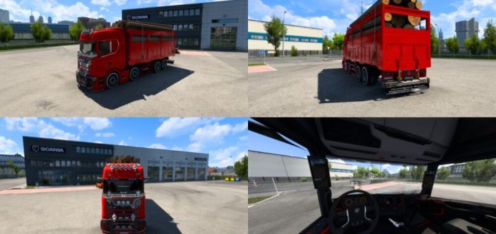 Scania S New Gen Tcab Azorax Modding v1.4.4 - 1.48 - ETS2 mods download