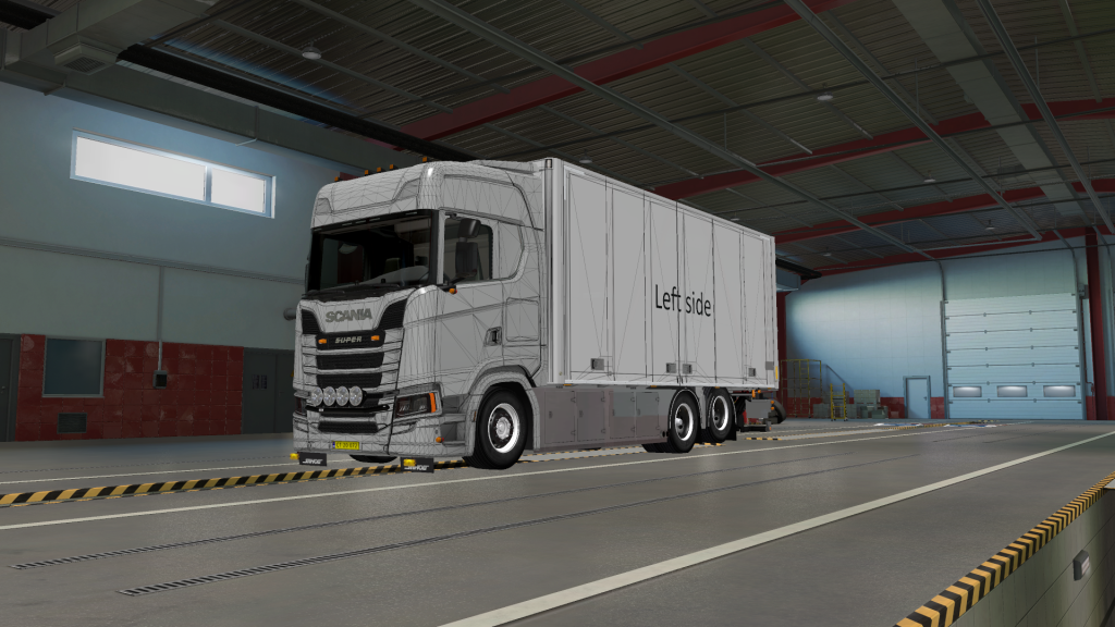 Scania Nextgen Ekeri Skin Template - ETS2 mods download