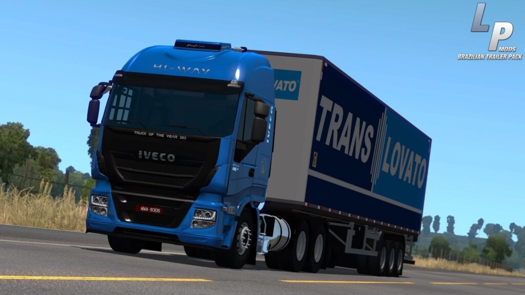 Brazilian Trailers Pack v1.9.6.1 - 1.47 - ETS2 mods download