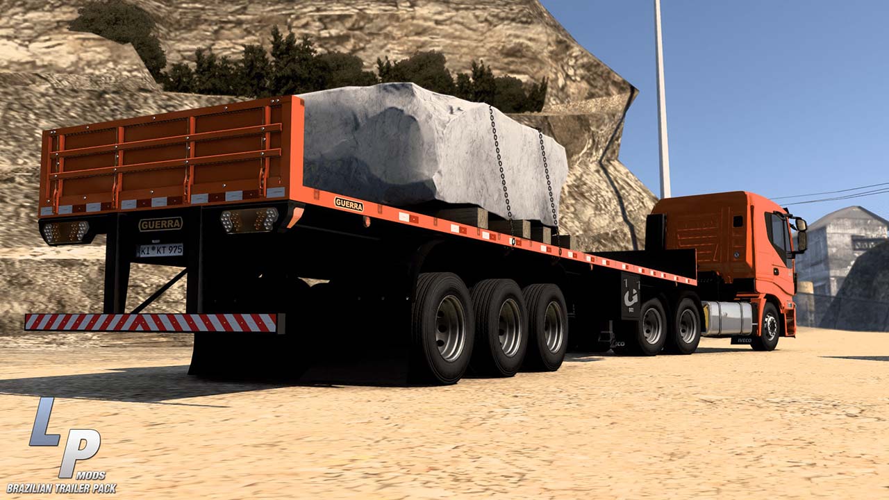 Brazilian Trailer Pack v1.9.6.2 1.48 - ETS2 mods download
